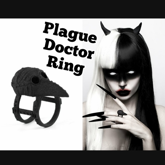 Rogue And Wolf | Jewelry | Rogue And Wolf Plague Doctor Ring Killstar Dollskill Widow Hot Topic ...
